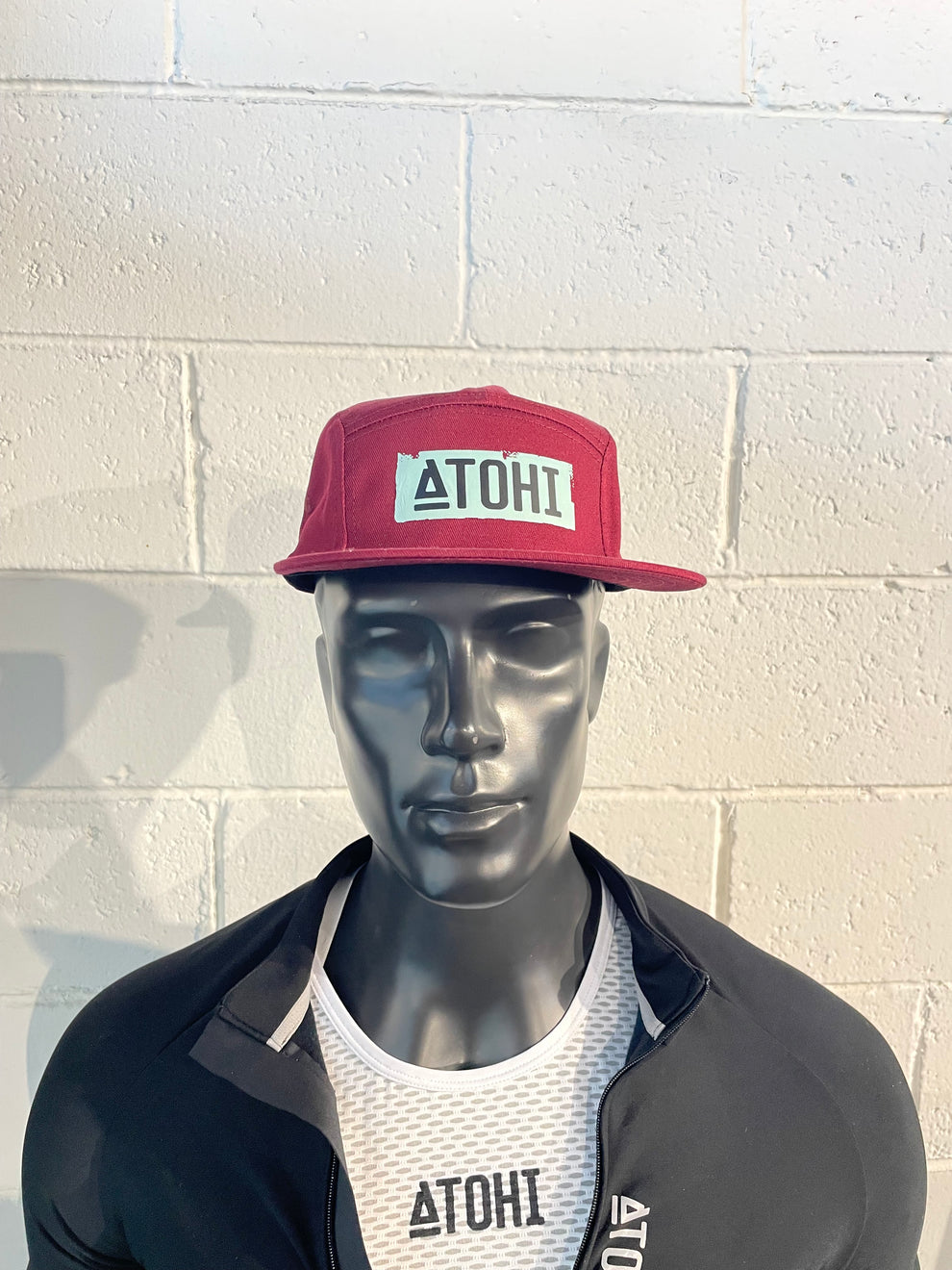 ATOHI Hat - Maroon Trucker – The Triathlon Store